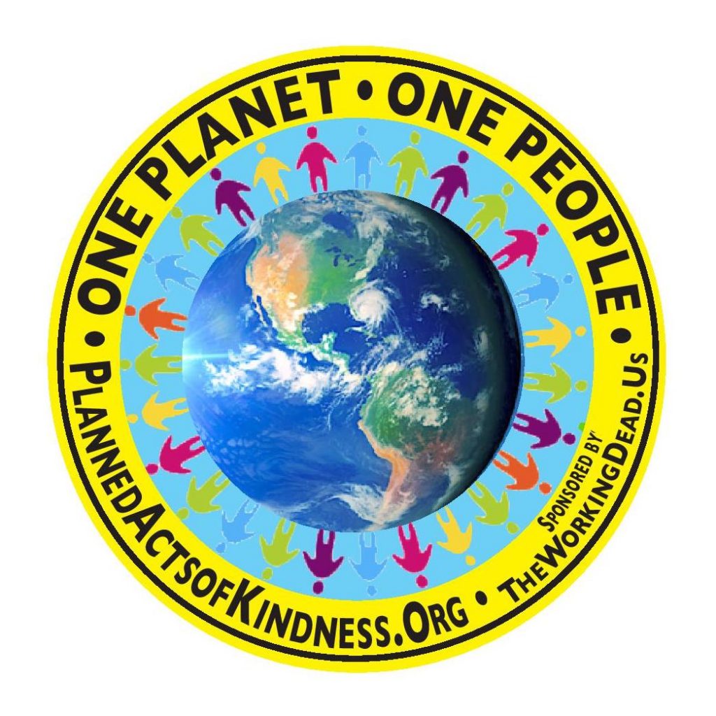 “One Planet. One People.” Stickers – 16 Things Kids Can Do